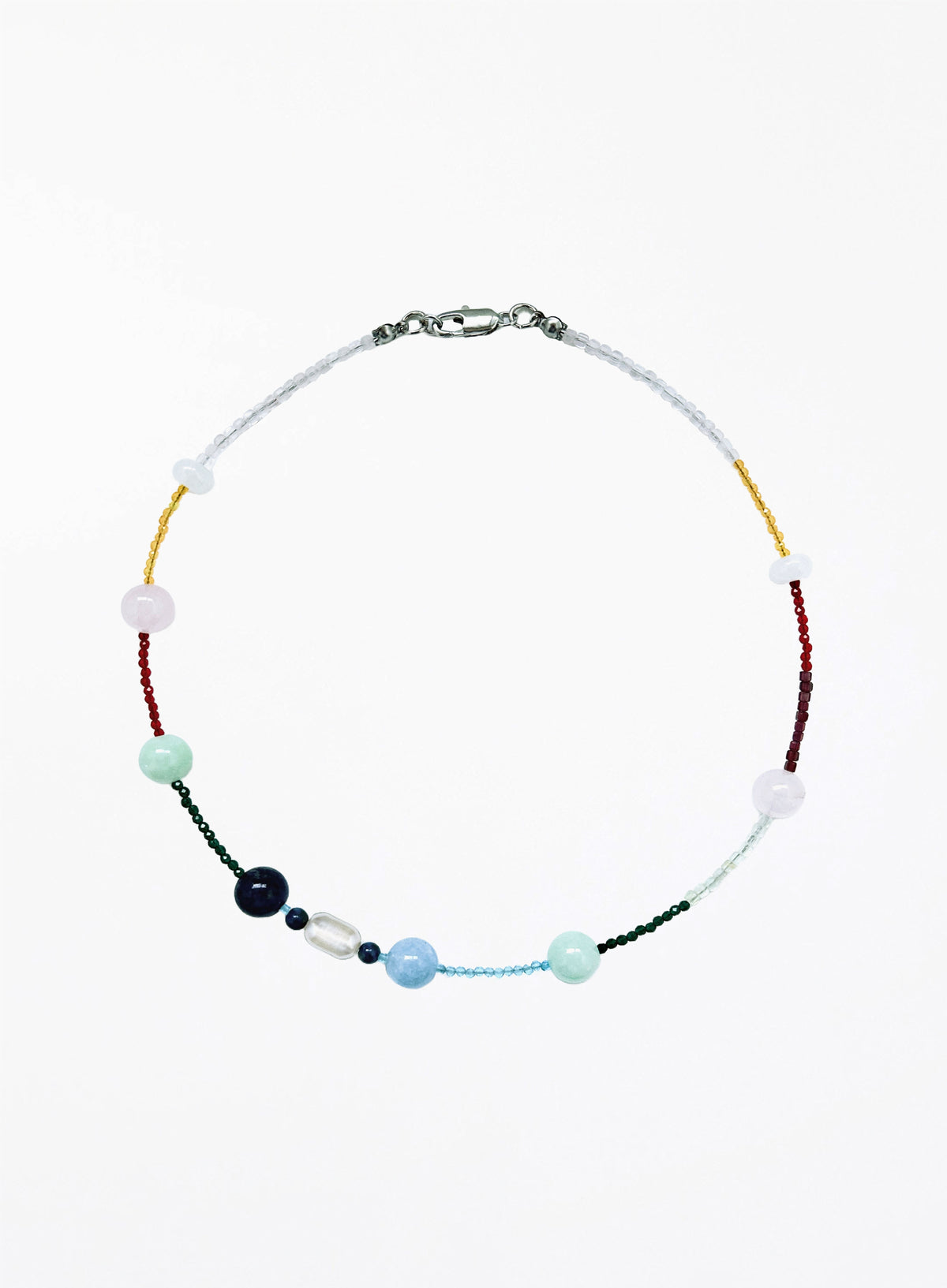 Leonie Mixed Stones Necklace by Aethera – AETHERA